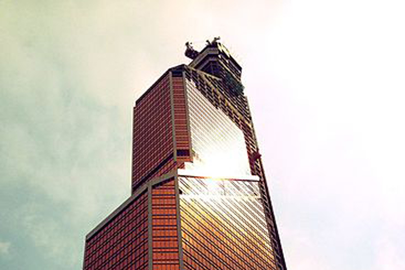 O clădire construită la Moscova de miliardarul Igor Kesaev a devenit ...