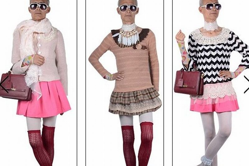 GALERIE FOTO: Metodă inedită de promovare a unui magazin de haine din China