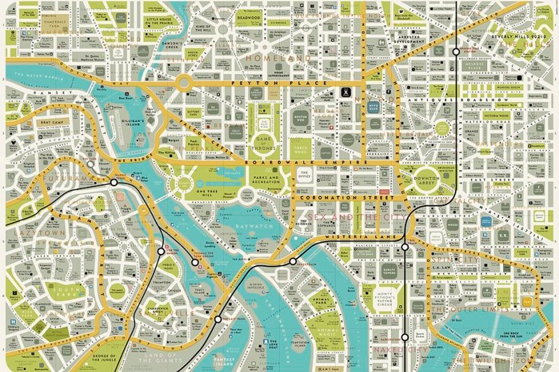 Harta celor mai populare seriale TV din ultima perioadă. GALERIE FOTO