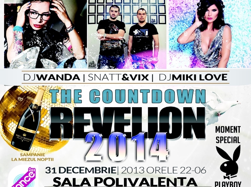 „The countdown 2014" - Mega-Party de Revelion la Sala Polivalentă cu ...