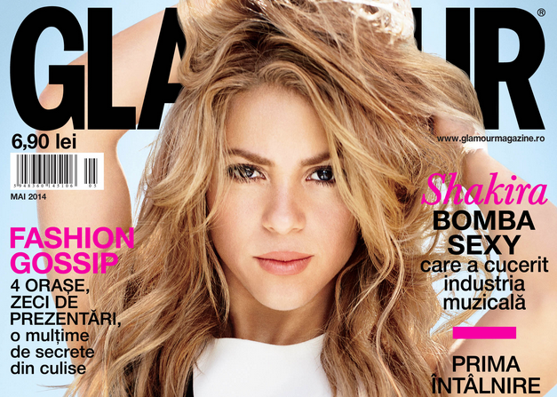 Interviu exclusiv cu Shakira, în noul număr Glamour