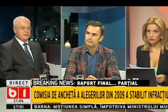 Scene incredibile în direct la B1. Dialogul halucinant dintre un ...