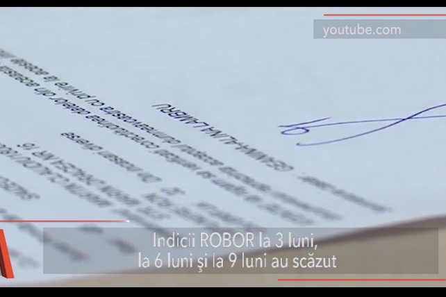 ROBOR 3M, 6M și 9M în scădere