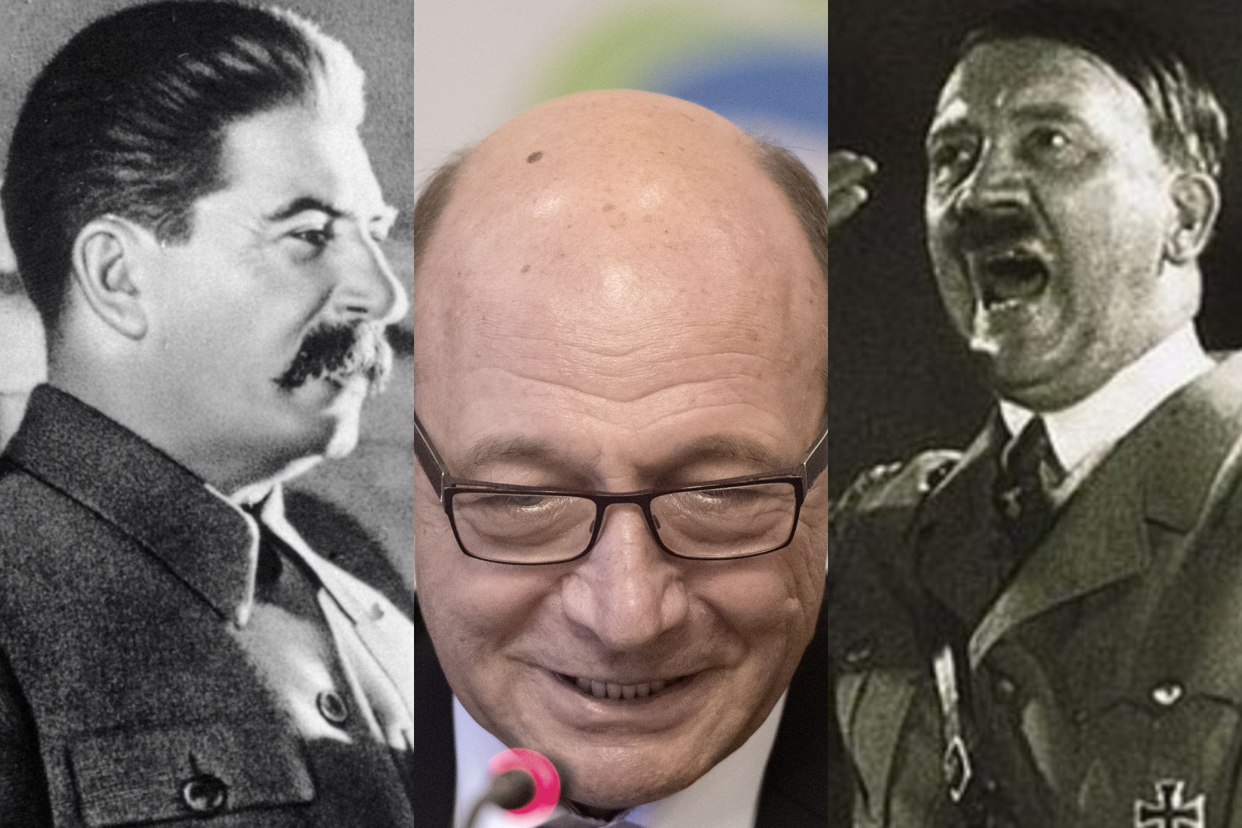 Traian Băsescu: România trăiește și astăzi după voința lui Hitler și Stalin