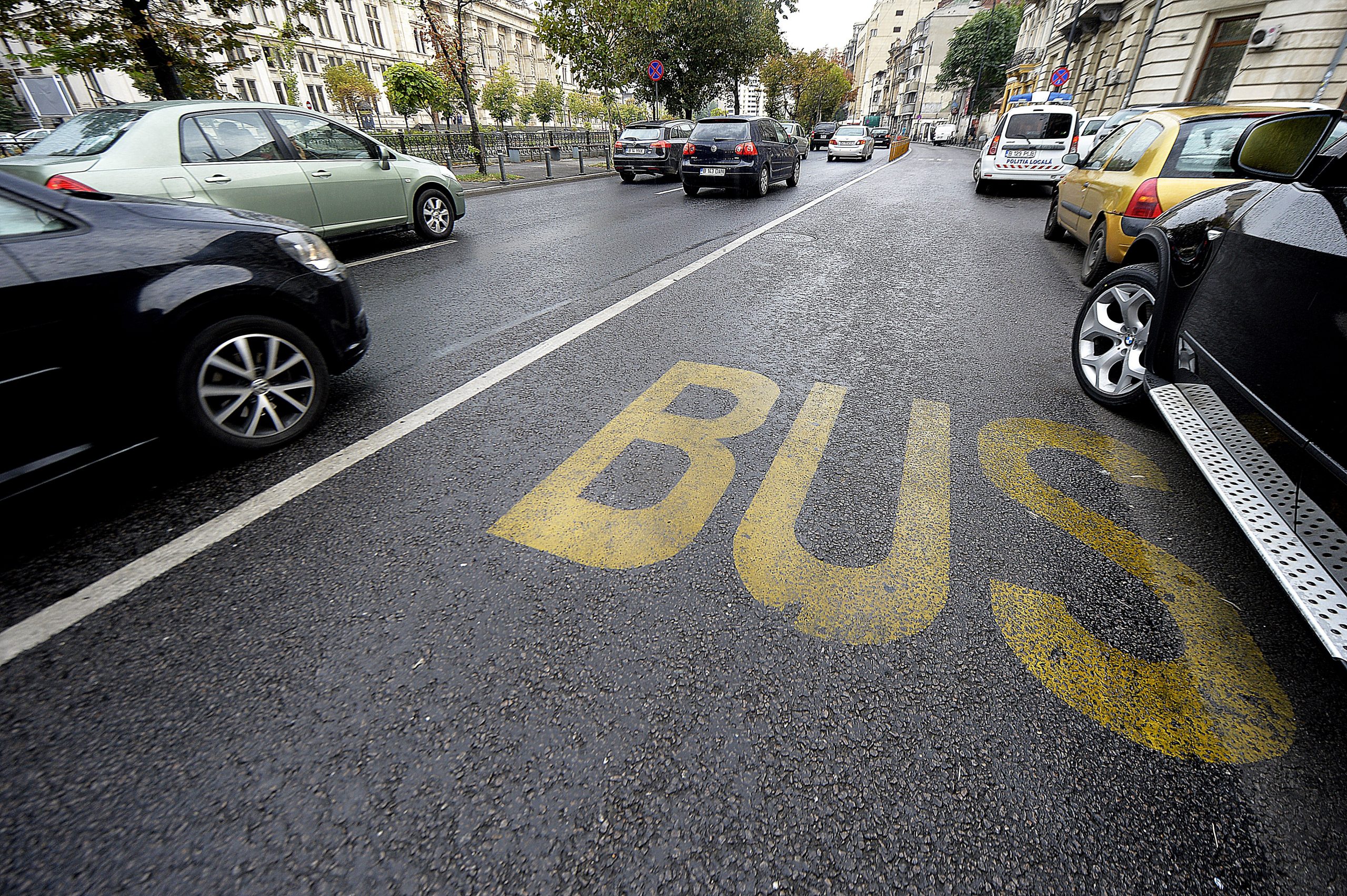 Orașul în care vor fi amenajate benzi speciale pentru transportul ...