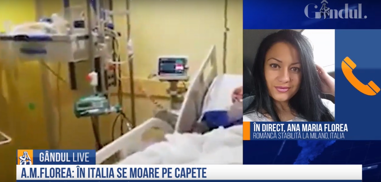 EXCLUSIV GÂNDUL LIVE | Ana Maria Florea, româncă stabilită în Italia ...