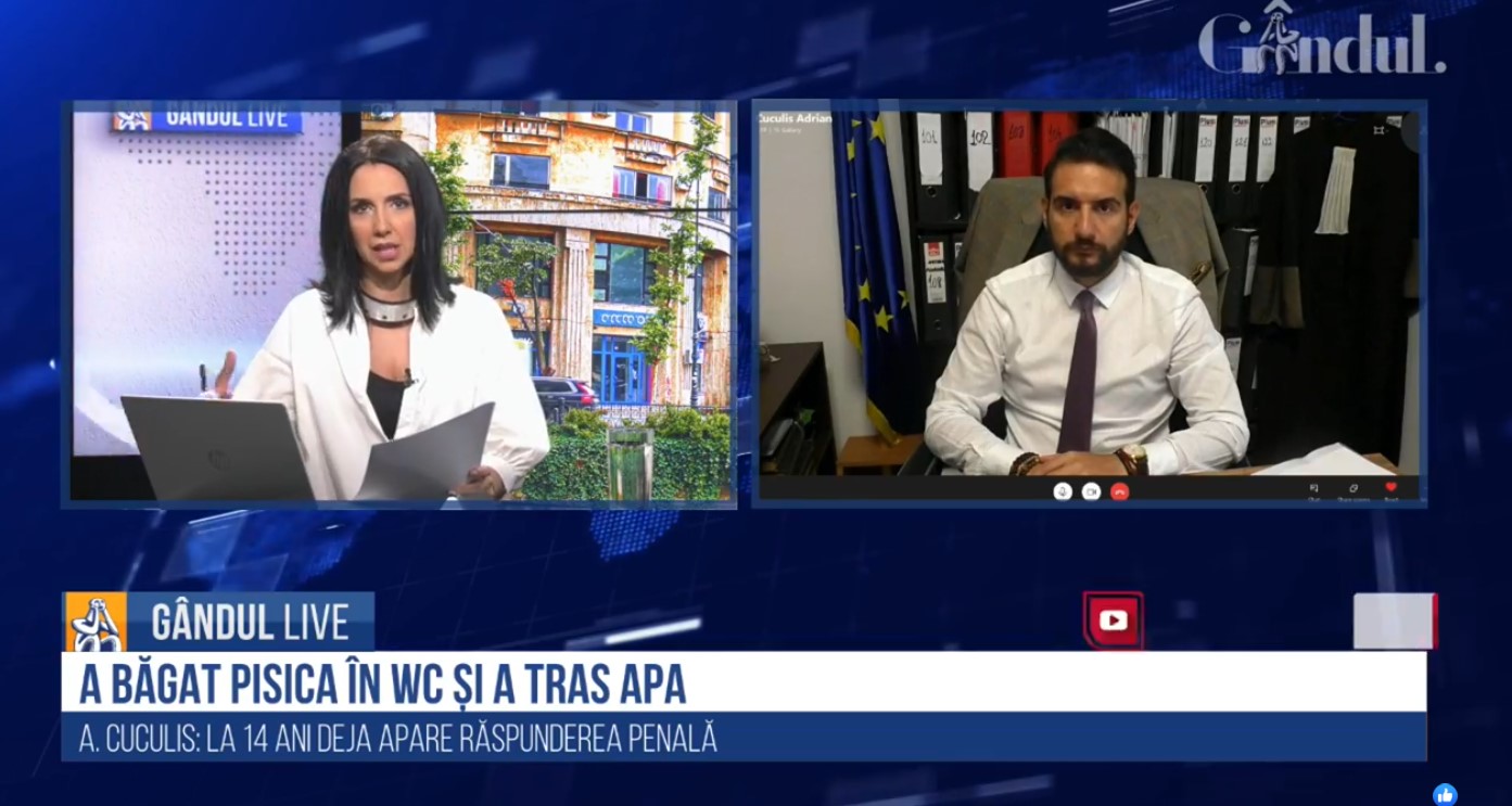 GÂNDUL LIVE. Avocatul Adrian Cuculis, despre cazul adolescenților care ...