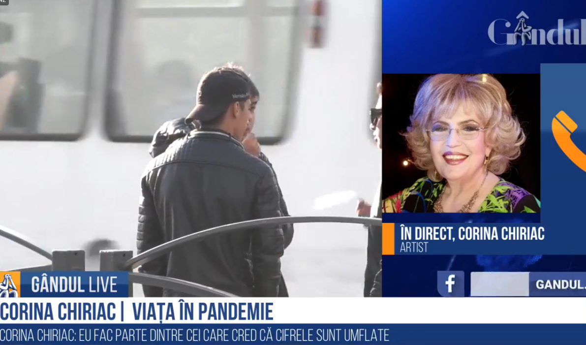 Gândul LIVE. Corina Chiriac, despre COVID: „Eu cred că cifrele sunt ...