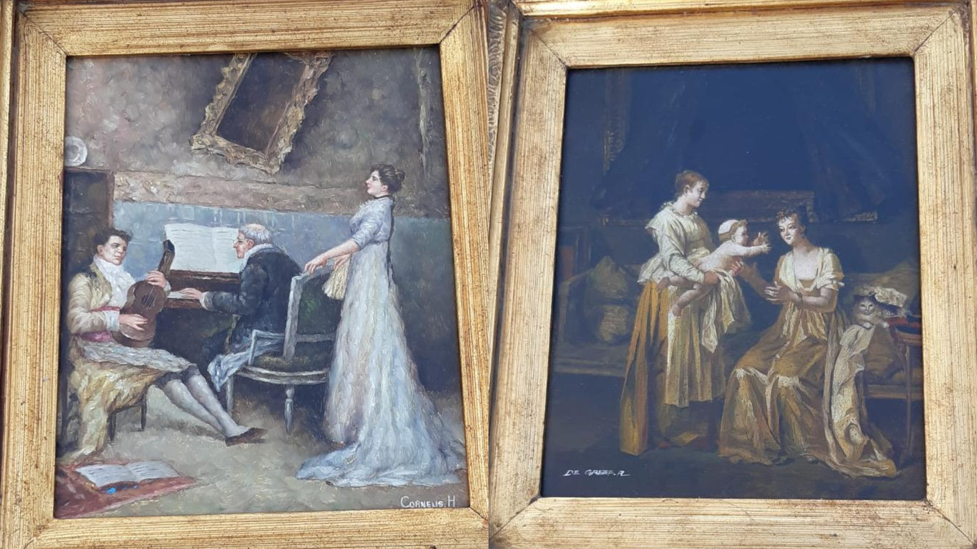 16 picturi fără acte de provenienţă, ridicate de polițiști dintr-un ...