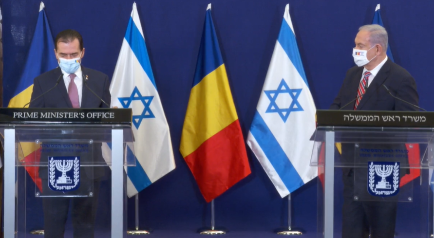 Primele declaratii ale premierului în cadrul vizitei oficiale în Israel ...