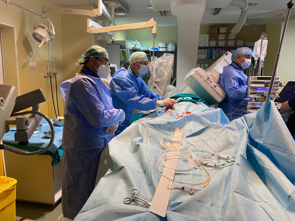 EXCLUSIV. Pacient cu infarct devastator salvat printr-o intervenție de ...