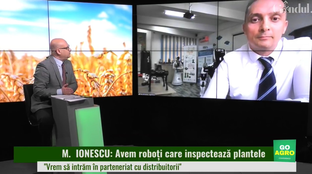 „Go Agro” Conference. Marcel Ionescu, AgriCloud: Obiectivul nostru este ...