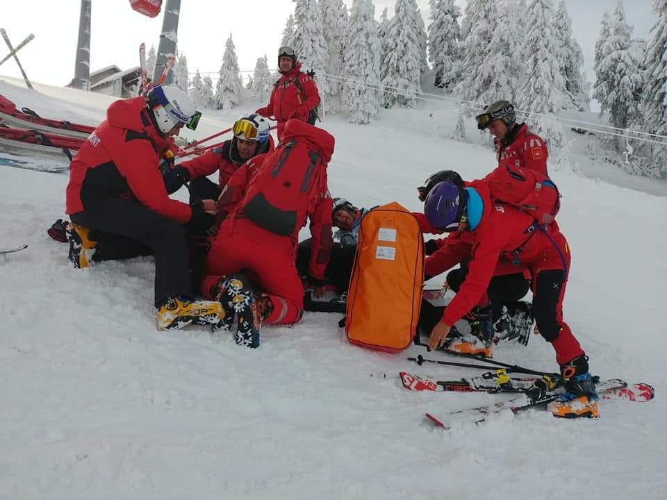 Schior mort pe pârtie!