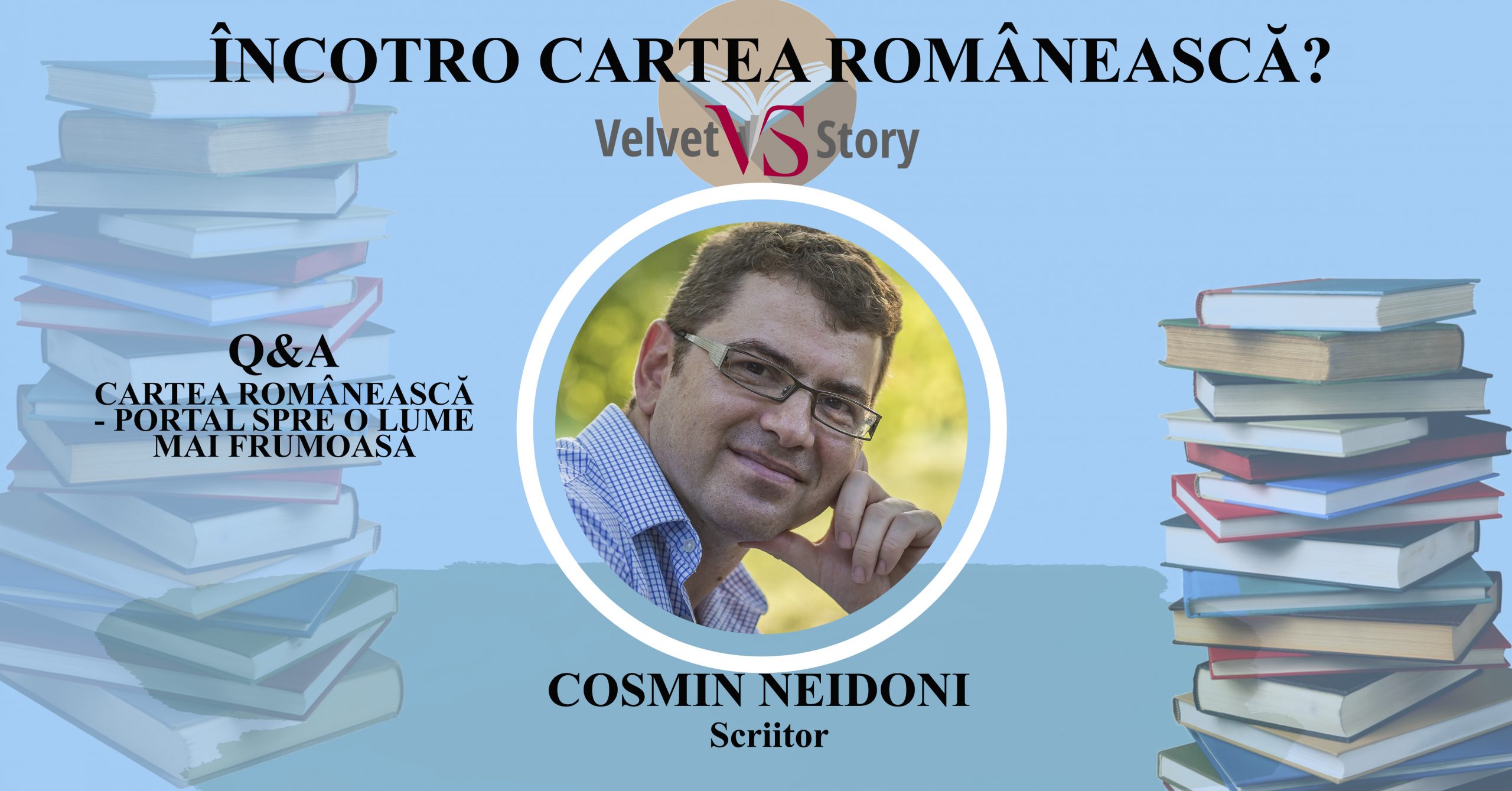 Autorul Cosmin Neidoni, invitat în cadrul Încotro cartea românească ...