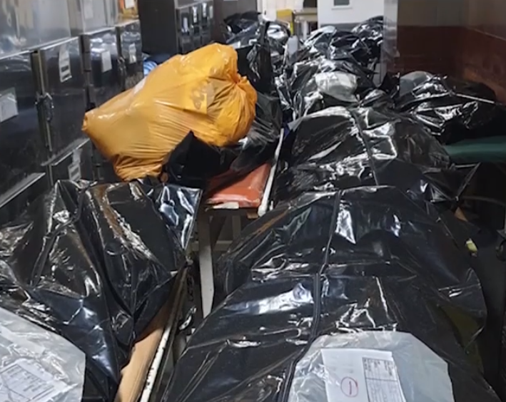 Imaginile dramatice ale valului 4: Morga Spitalului Universitar din ...