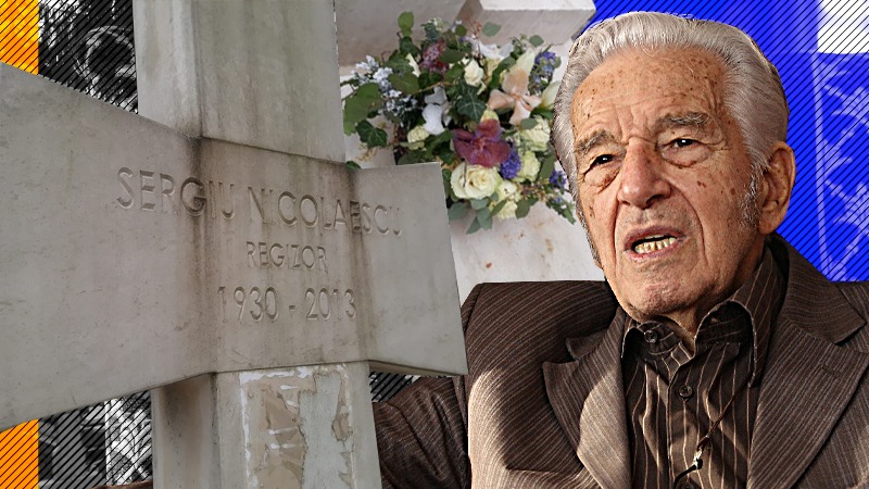 FOTO | Fascinanta poveste a mormântului lui Sergiu Nicolaescu ...