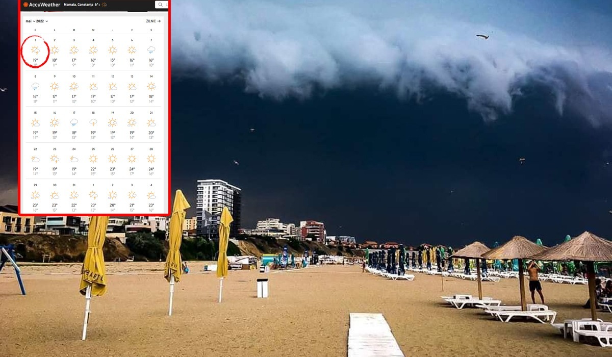 Prognoza Accuweather: Cum va fi vremea de 1 Mai în Mamaia și în Vama ...