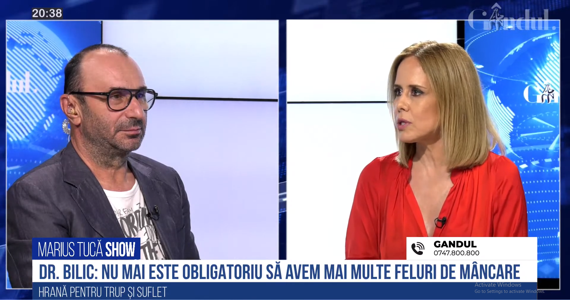 VIDEO | Dr. Mihaela Bilic: „La masă nu mai este obligatoriu, din păcate ...