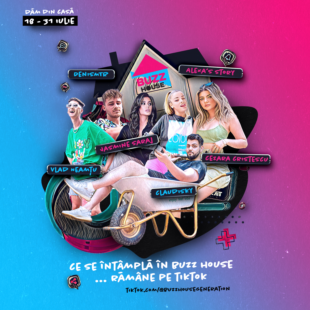 BUZZ HOUSE - un concept fresh marca Global Talent United, de conținut ...