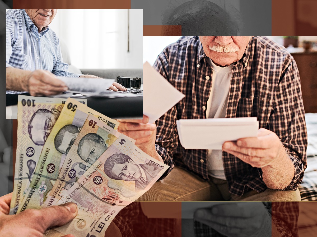 Peste un milion de pensionari trăiesc în sărăcie, cu 1.000 de lei pe lună