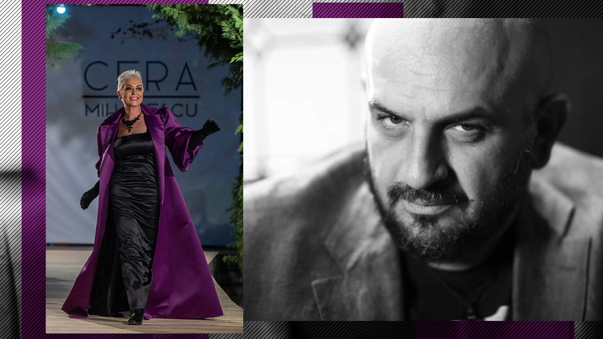 EXCLUSIV | Criticul de modă, Alin Gălățescu, alături de Monica Anghel ...
