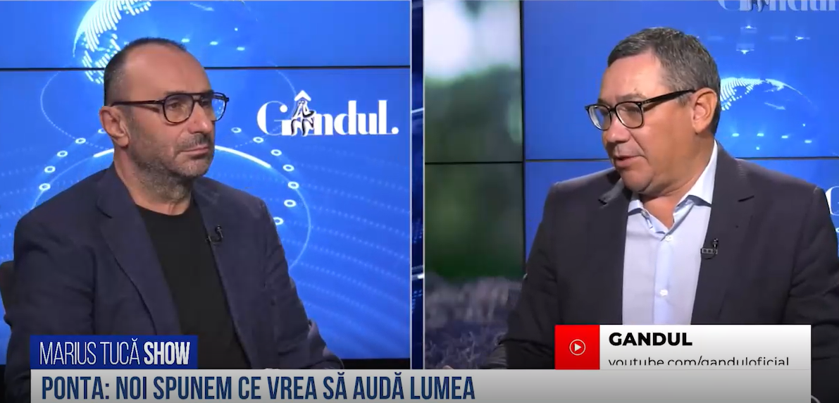 VIDEO | Victor Ponta: „Vasile Dîncu a zis că la un moment dat trebuie să se negocieze o pace”
