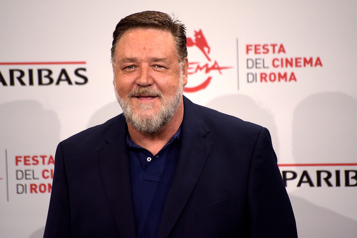 Russell Crowe a fost prezent la proiecţia noului său film, la Vatican