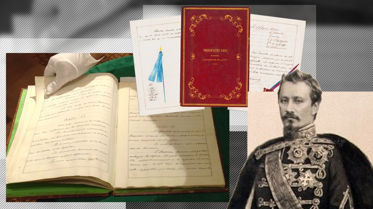 A fost descoperită copia oficială a Convenției de la Paris (1858)