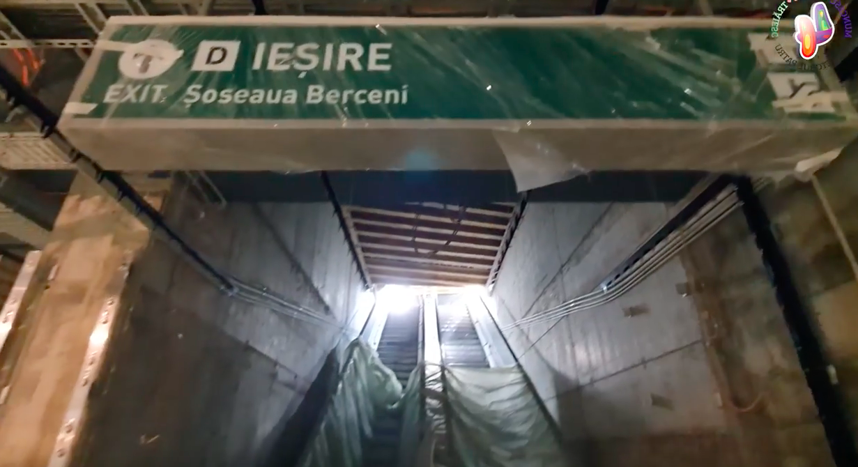 Cum arată noua stație de metrou supraterană Tudor Arghezi din Sectorul ...