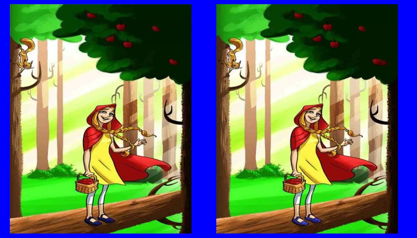 Test de inteligență | Câte diferențe vezi între cele 2 poze din imagine