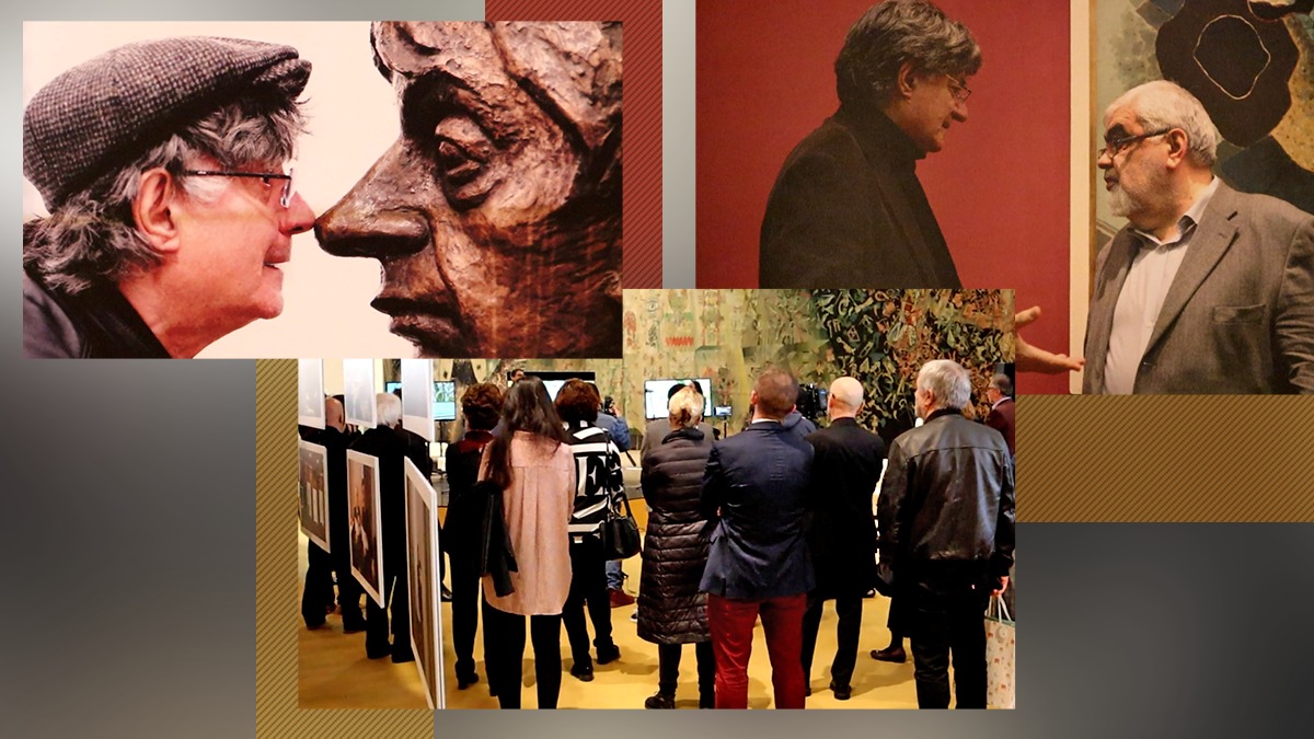 EXCLUSIV VIDEO | Matei Vișniec, despre Ion Caramitru, la expoziția in memoriam cu fotografii inedite