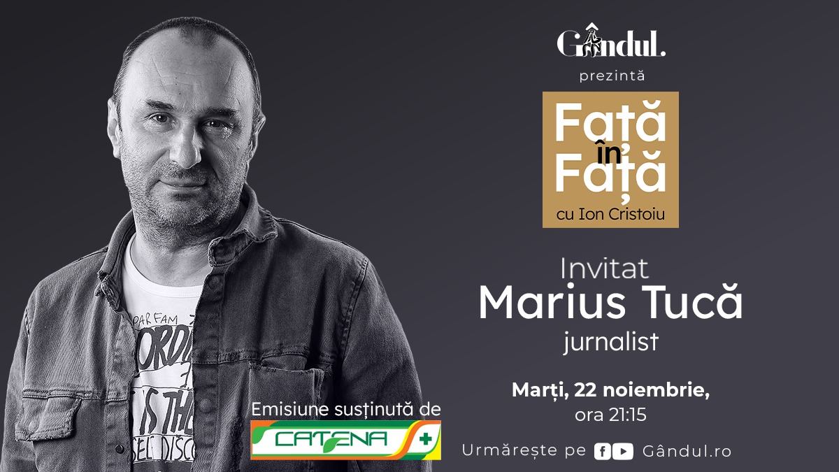 ”Față în față cu Ion Cristoiu” începe marți, 22 noiembrie, de la ora 21.15 ”Față în față cu Ion Cristoiu” începe marți, 22 noiembrie, de la ora 21.15