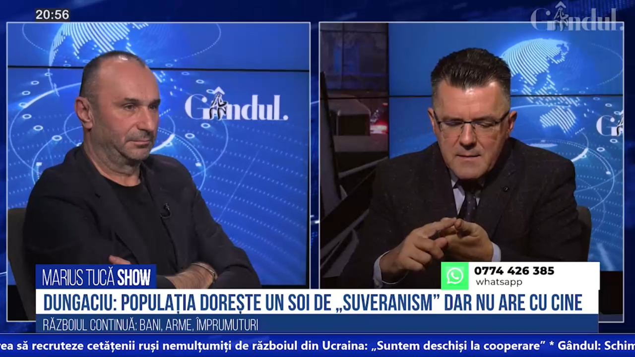 VIDEO | Dan Dungaciu: „Țesătura socială a României se destramă. Reluăm ...
