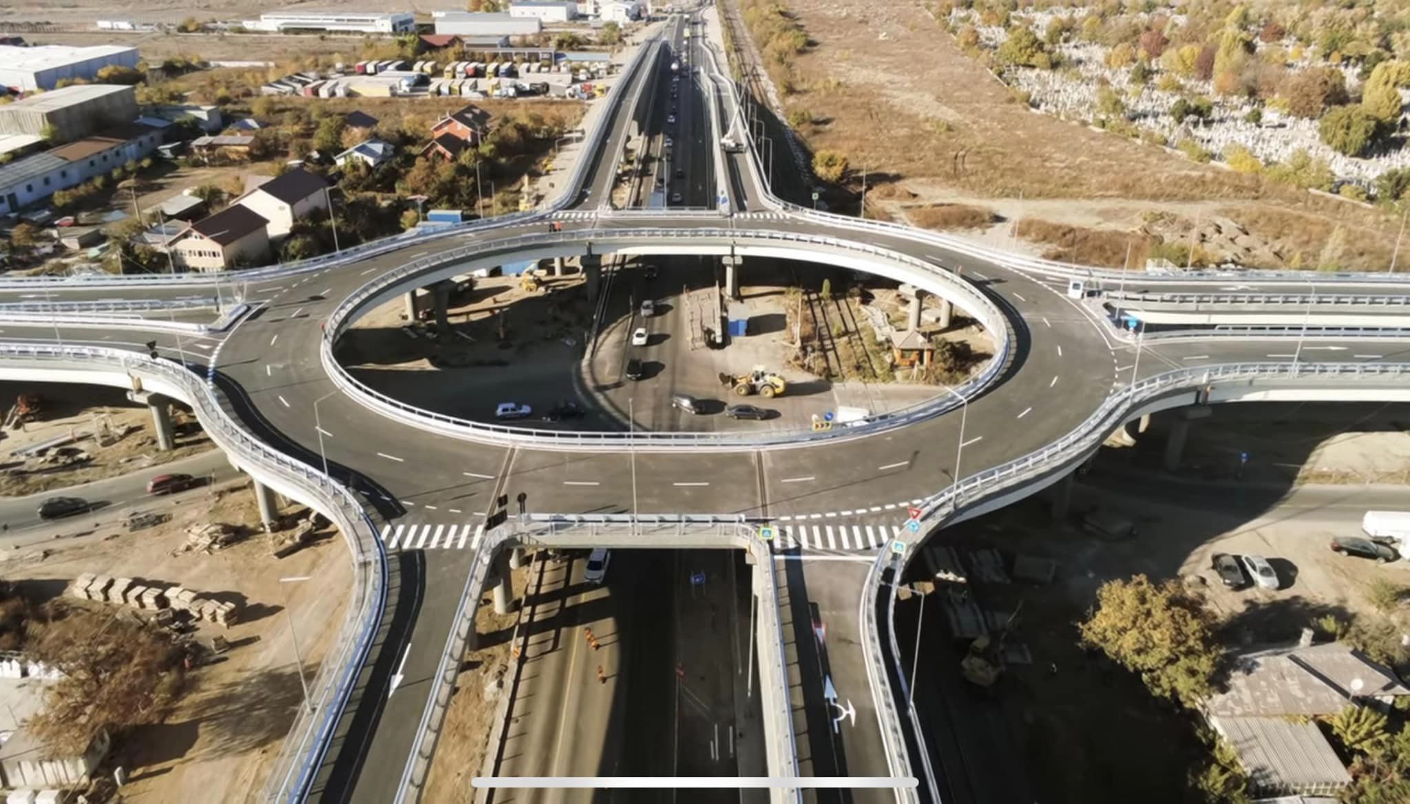 Pasajul suprateran de la Domneşti va fi inaugurat pe 11 noiembrie 2022
