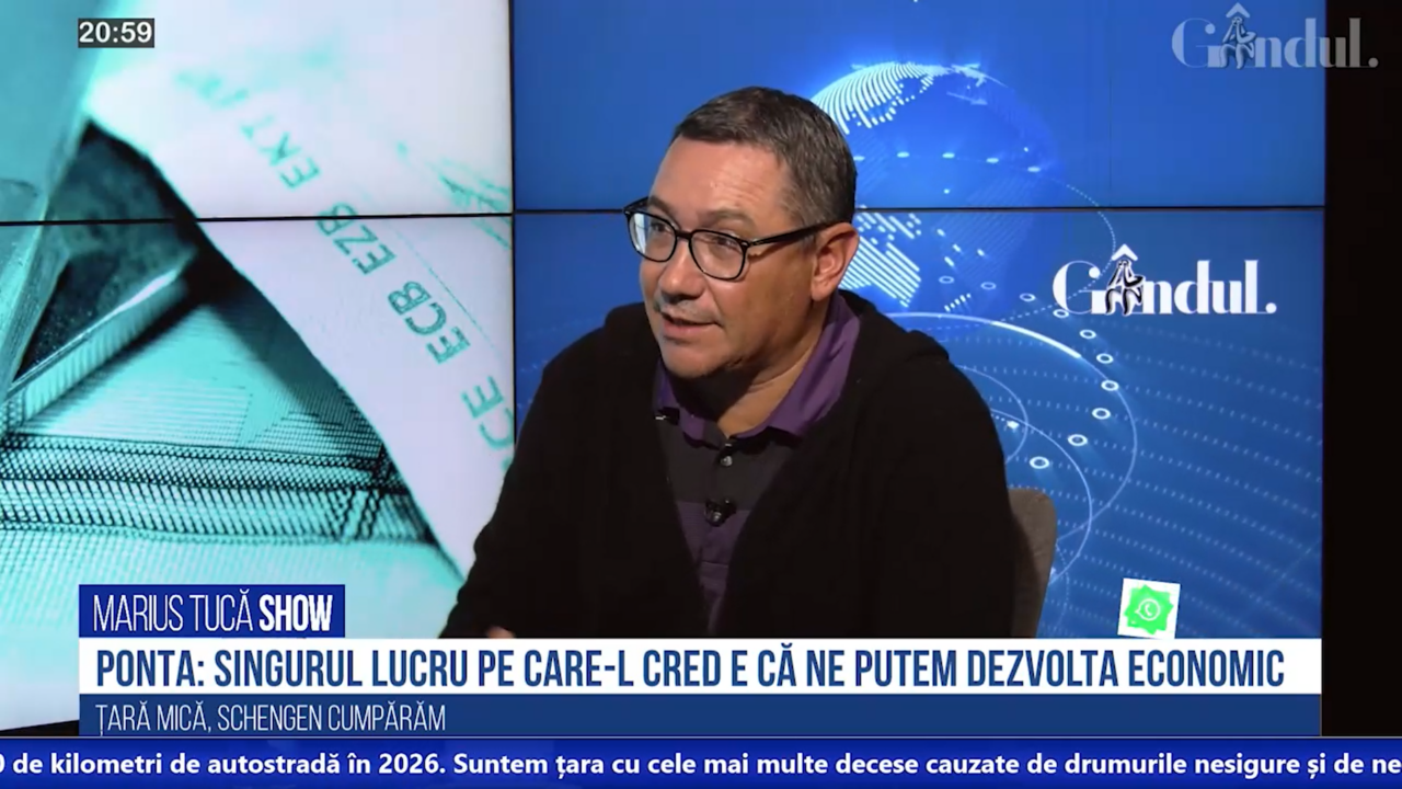 VIDEO | Victor Ponta: „Singurul lucru pe care îl mai cred e că România se poate dezvolta economic”