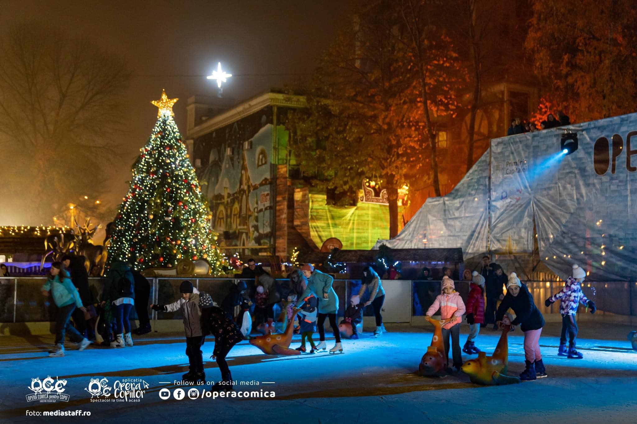 Decembrie de Poveste la Opera Comică pentru Copii