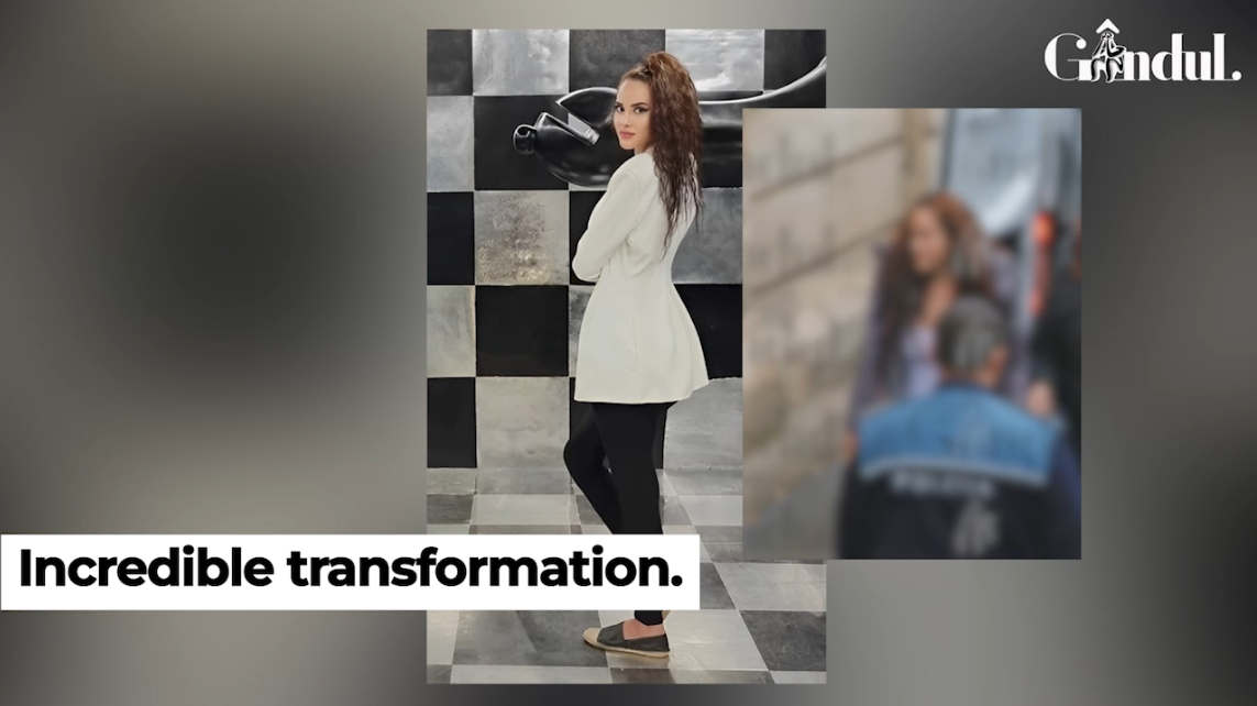 An incredible change. What the former policewoman who worked for the ...