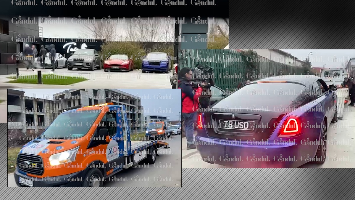 VIDEO | Tate brothers' cars, lifted. The prosecutors are seizing the ...