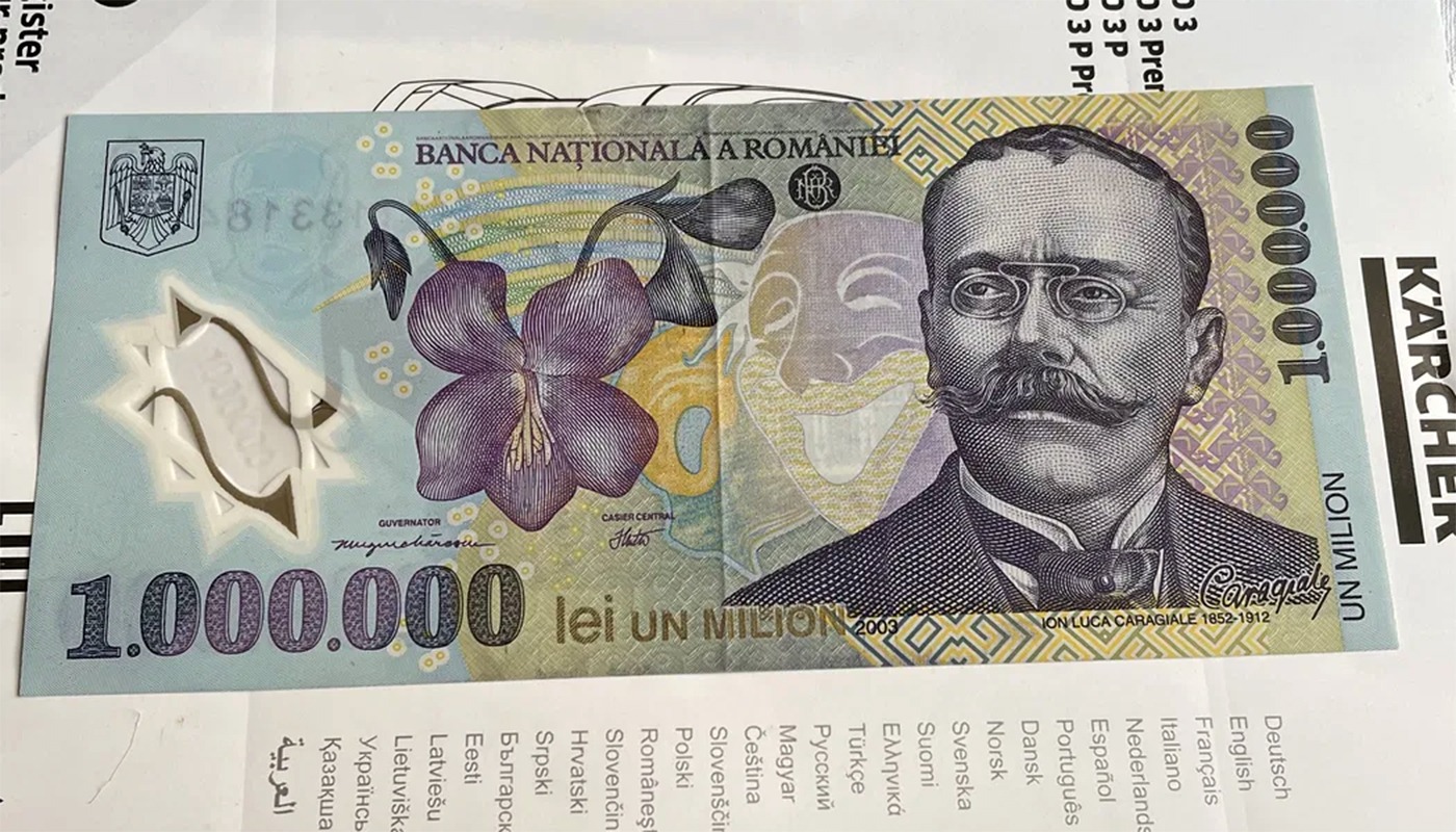 Mai ții minte bancnota de 1.000.000 lei din 2003? Cu cât se vinde acum Mai ții minte bancnota de 1.000.000 lei din 2003? Cu cât se vinde acum