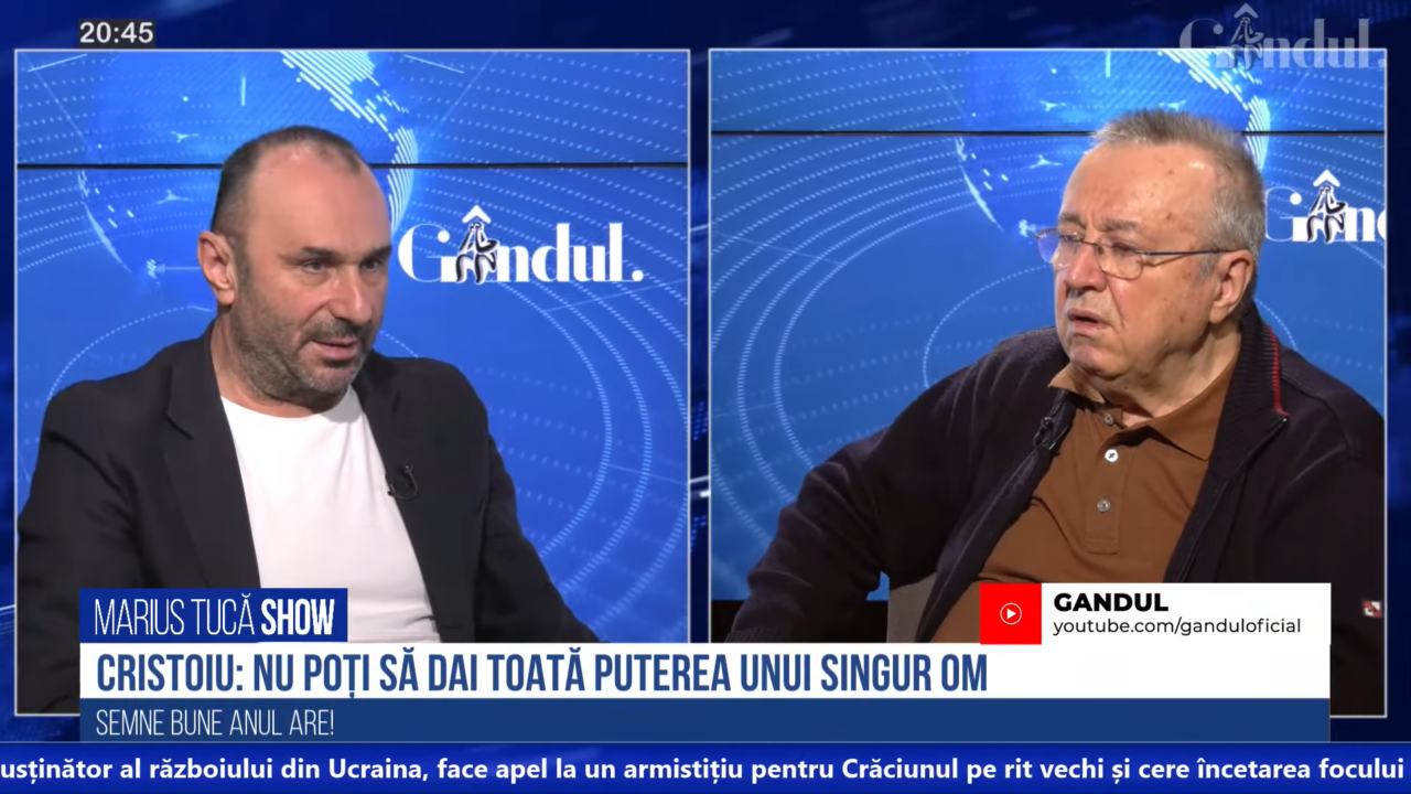 VIDEO | Ion Cristoiu: „Politica militară și economică nu trebuie să fie ...