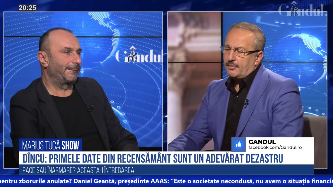 VIDEO | Vasile Dîncu: „Primele date din recensământ sunt un adevărat ...