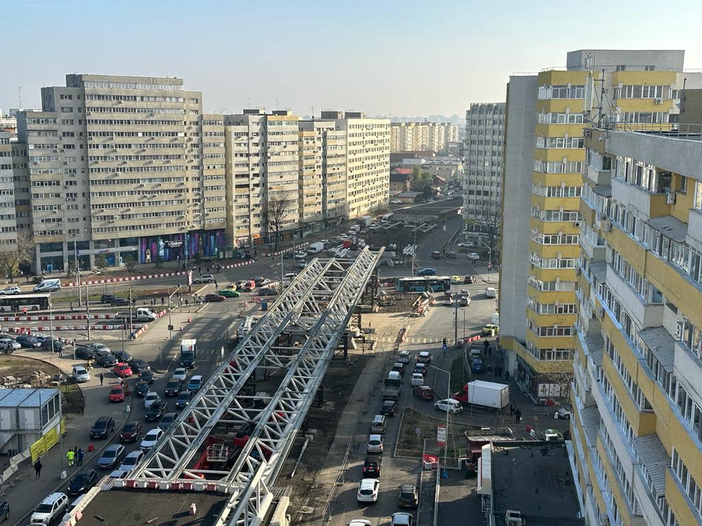 Lucrările la Pasajul Doamna Ghica se reiau miercuri