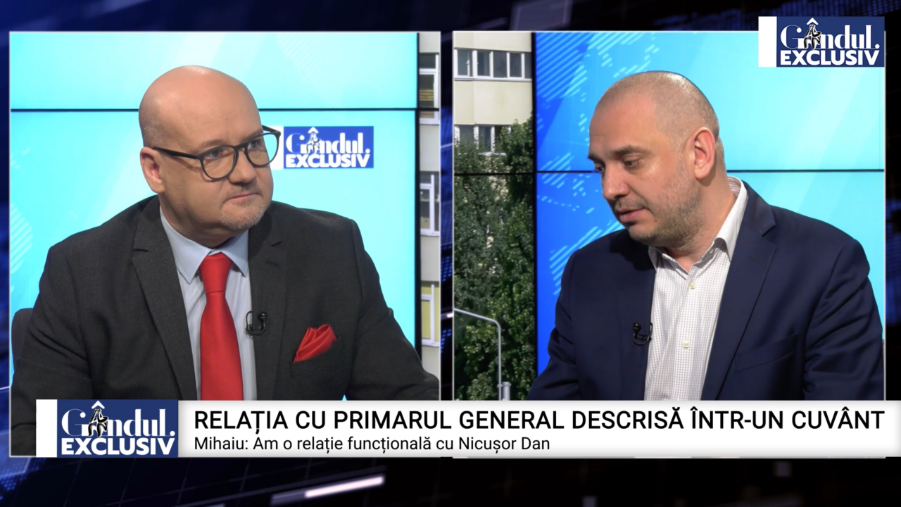 Radu Mihaiu, edilul Sectorul 2, explică relația cu primarul Nicușor Dan