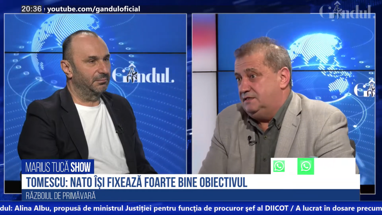 VIDEO | Cătălin Tomiță Tomescu, ofițer de tancuri: NATO își fixează ...