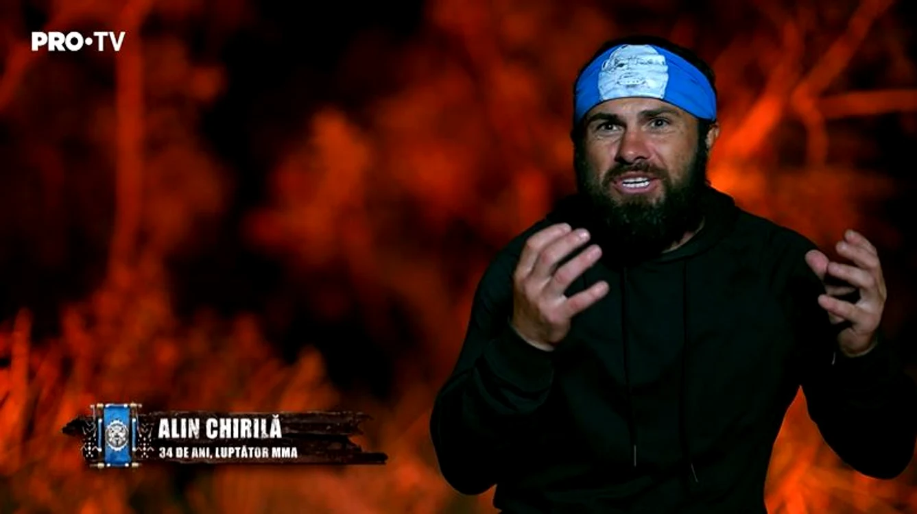 Ce i-a spus Alin Chirilă soției sale, de față cu copiii, la SURVIVOR