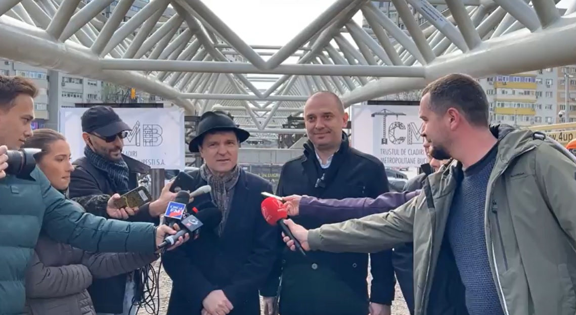 Nicușor Dan: Pasajul de la Doamna Ghica va fi deschis la începutul ...