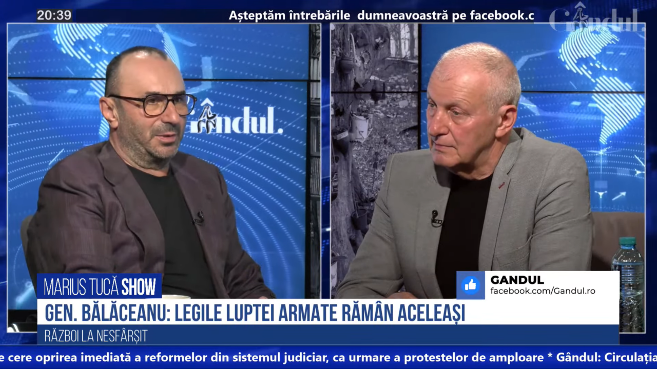 VIDEO | Gen (R) Virgil Bălăceanu: „Rachetele rămân o armă redutabilă ...