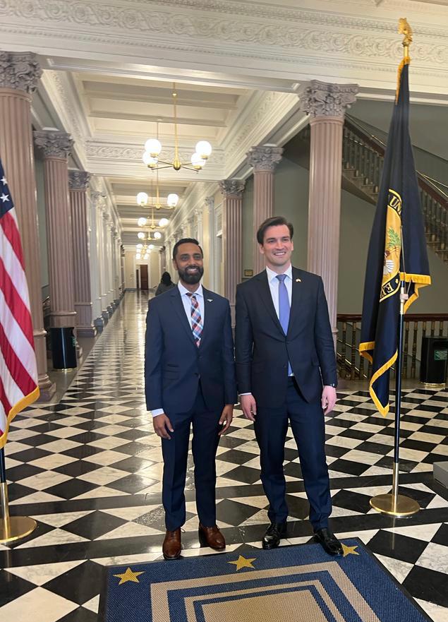 Andrei Baciu, vizită oficială în SUA