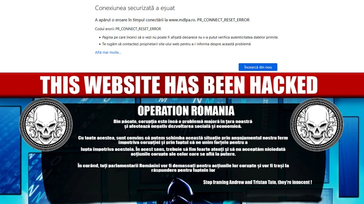 Site-ul Ministerului Dezvoltării a fost spart de HACKERI