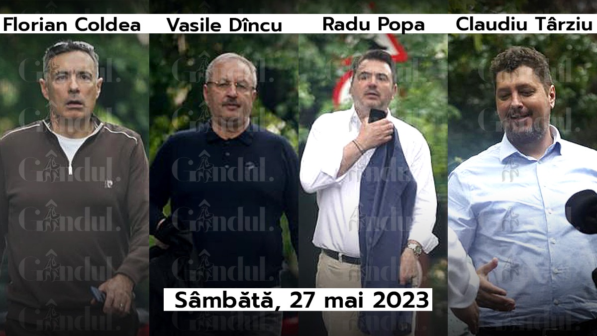 IMAGINI EXCLUSIVE. Coldea, Dîncu & finuțul Popică au prânzit cu ...